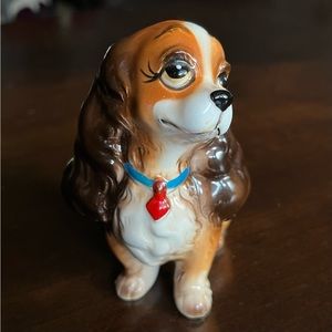 Disney | Accents | Vintage Disney Lady And The Tramp Cocker Spaniel Dog ...